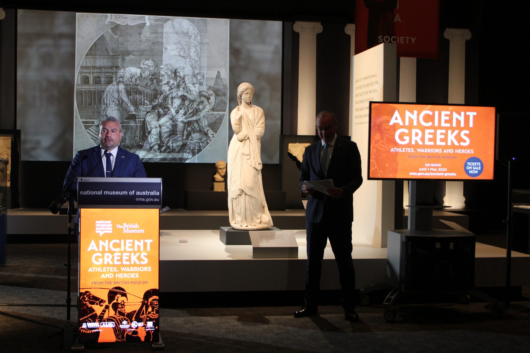 'This is a victory': Ancient Greeks exhibition opens with a bang – The ...