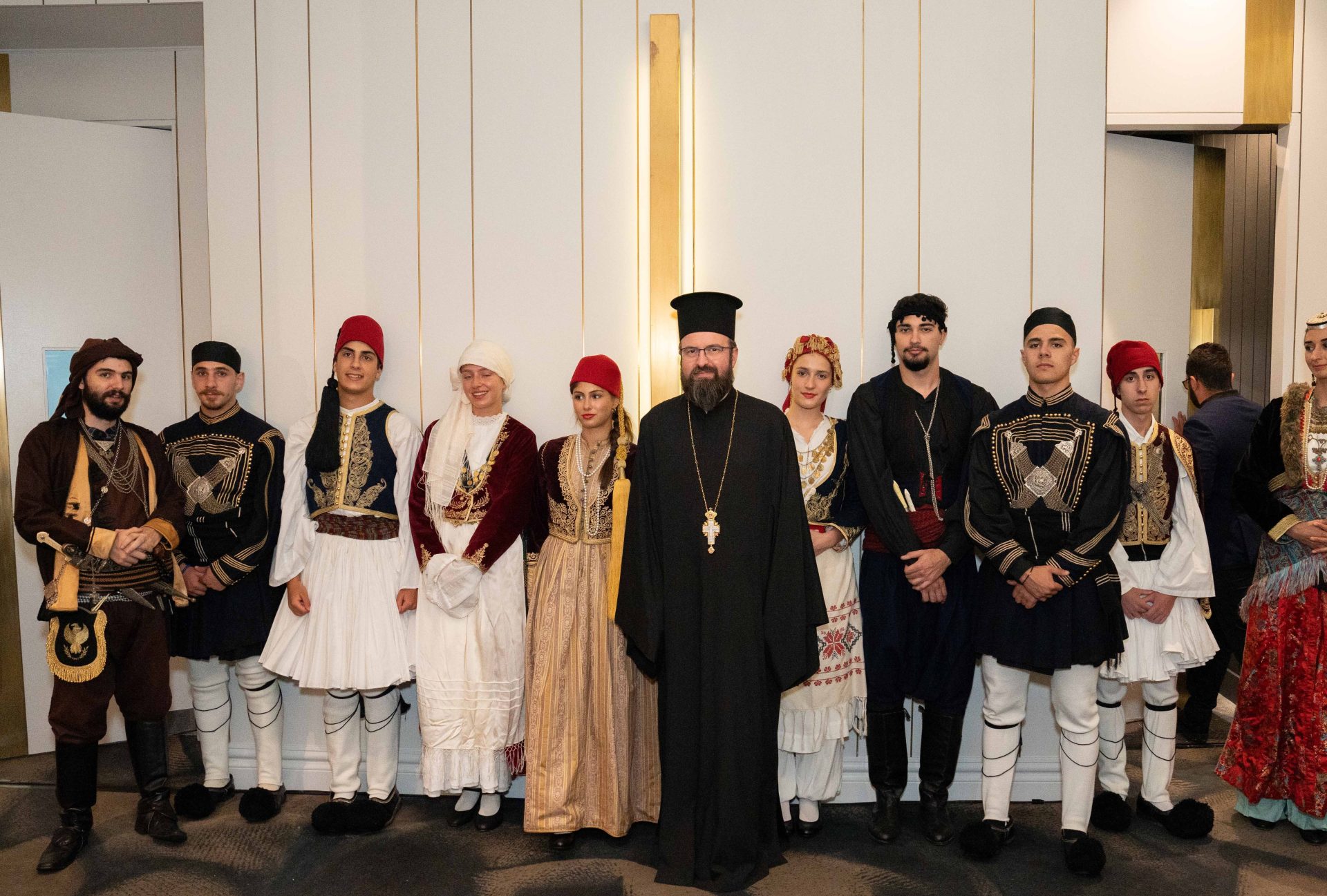 Greek community members honoured at name day celebration of Archbishop ...