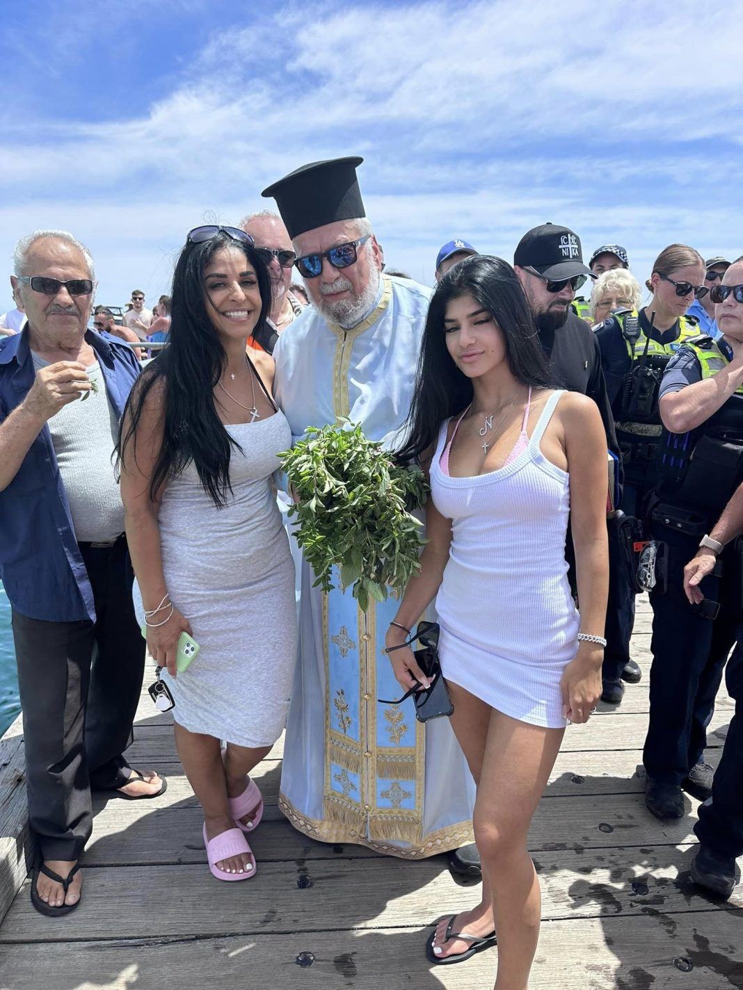Theofania at Rosebud with the "Man of the People" Papa Lefteris – The ...