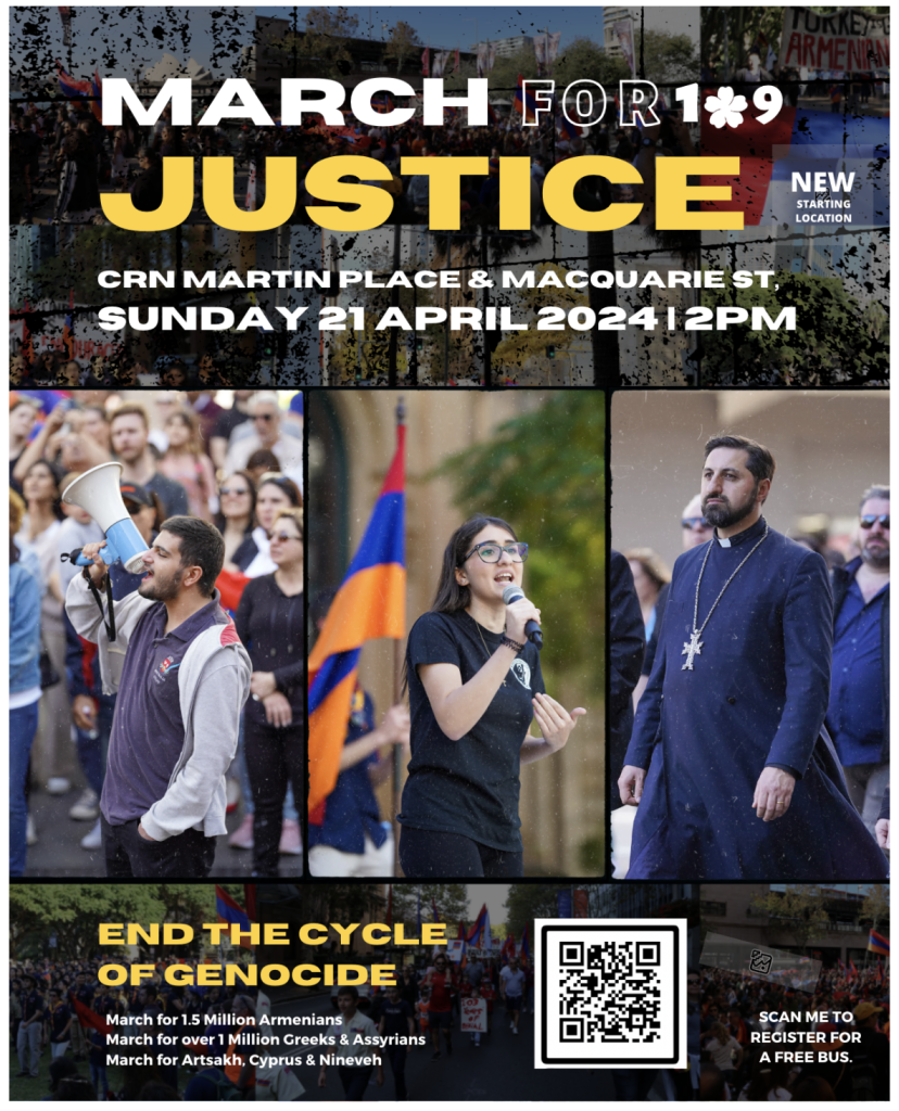 Sydney's Greeks, Armenians, Assyrians to March for Justice – The The ...