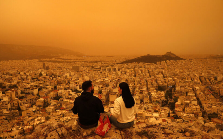 Saharan dust phenomena engulfs skies across Greece – The Greek Herald