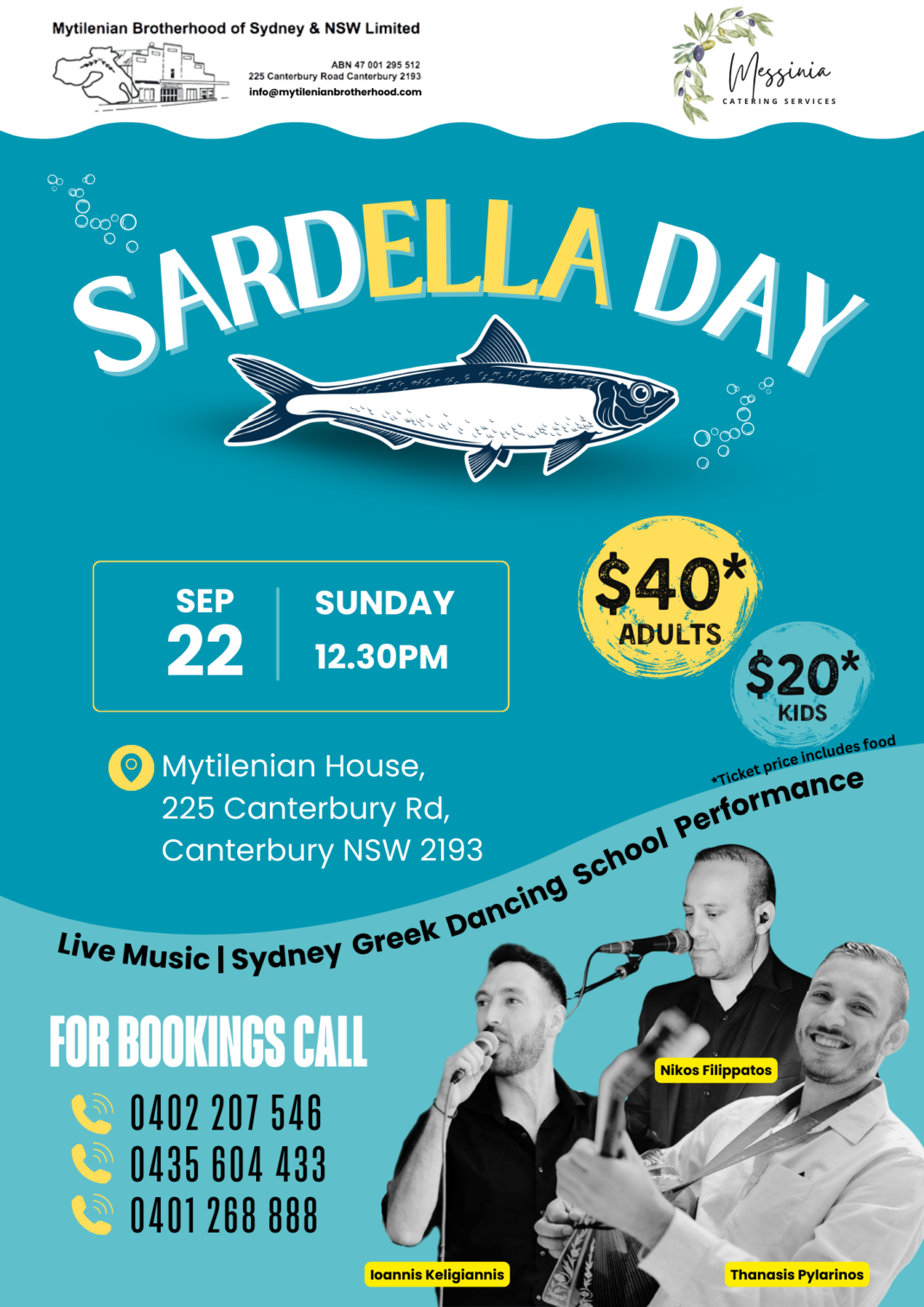 Sardella Day returns: A taste of Lesvos in Sydney – The Greek Herald